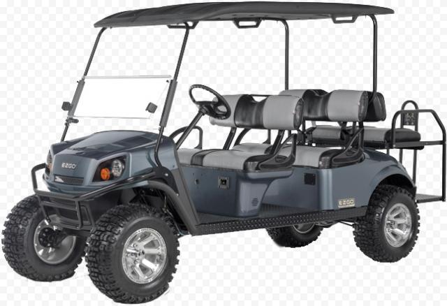 Red And Beige Golf Buggy Cart Limo 6 Passengers | Citypng