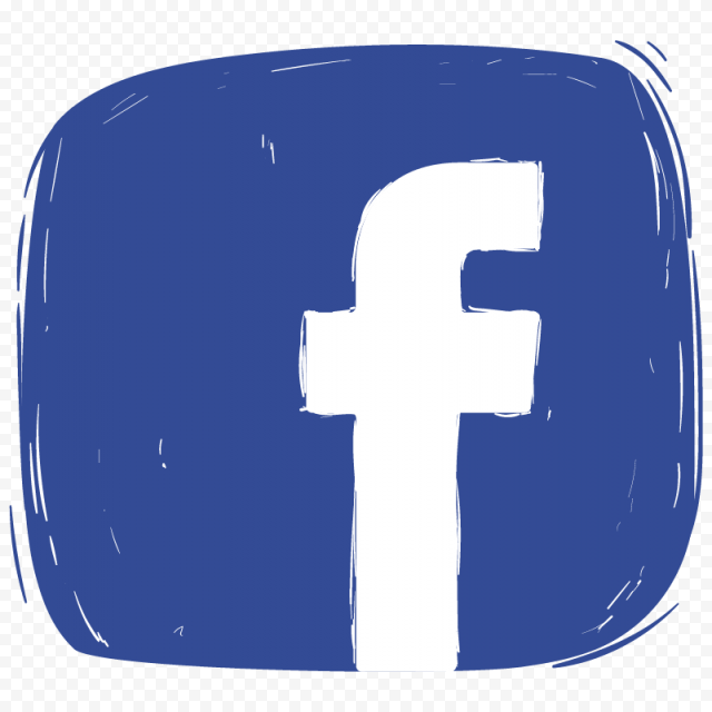 Square Fb Facebook Social Media Sketch Icon | Citypng