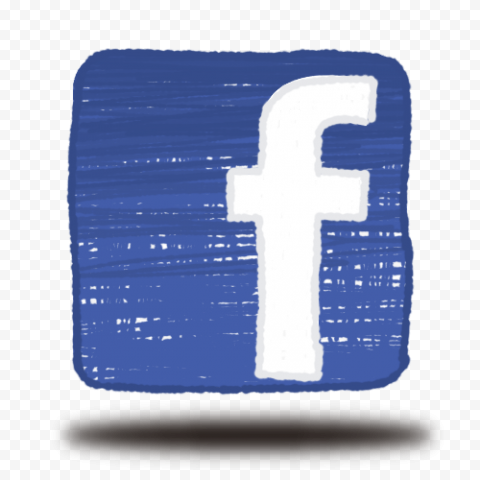 Square Fb Facebook Social Media Sketch Icon | Citypng