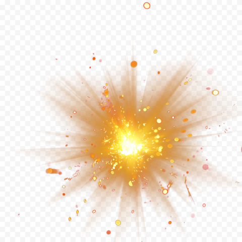HD Yellow Spark Effect PNG | Citypng