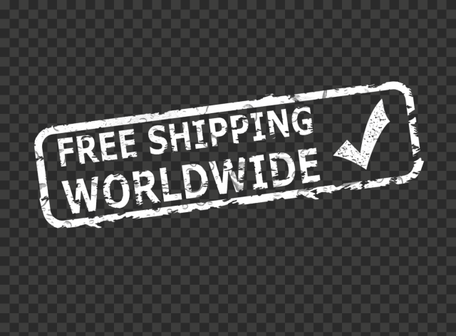 Gold Round Free Shipping Stamp | Citypng