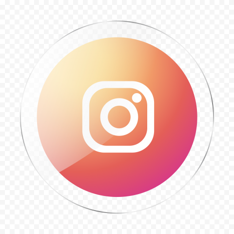 Round Instagram Social Media Triangle Pixel Icon | Citypng