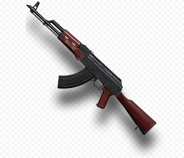 HD Red Skin PUBG Akm Gun Weapon | Citypng