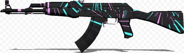 PUBG Red & White Skin Akm Gun Weapon | Citypng