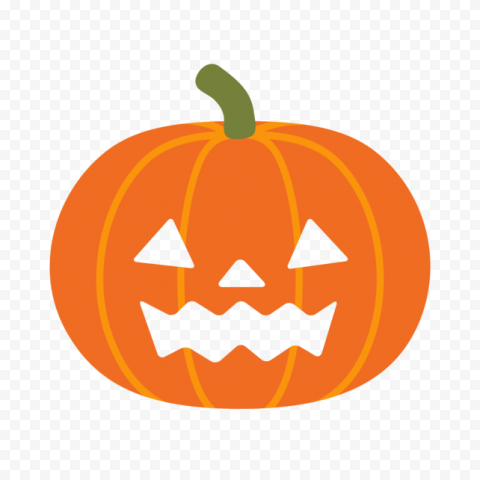 Halloween Pumpkin Jack O Lantern With Sad Face | Citypng