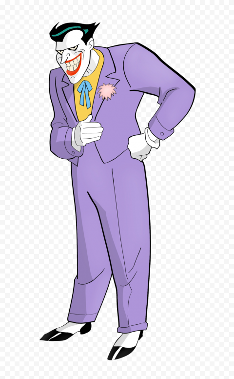 Cartoon Standing Joker Illustration Design | Citypng