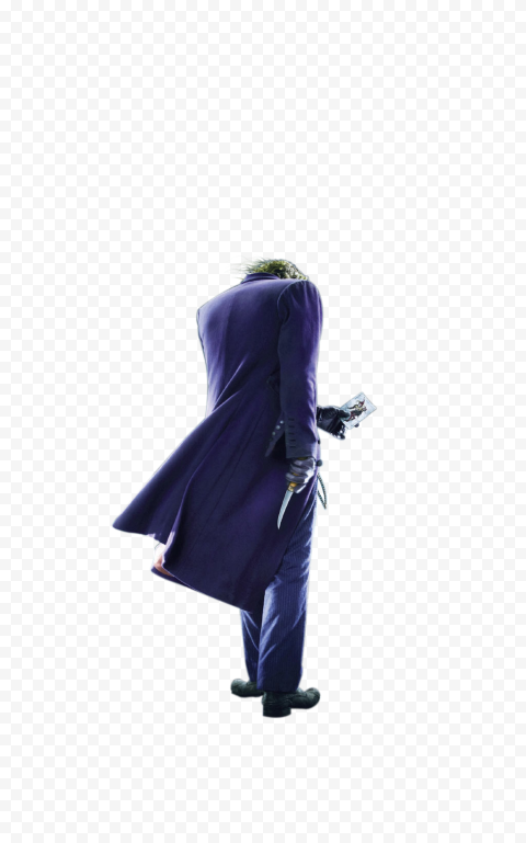 Standing & Smiling Realistic Joker Figure Decor Toy | Citypng