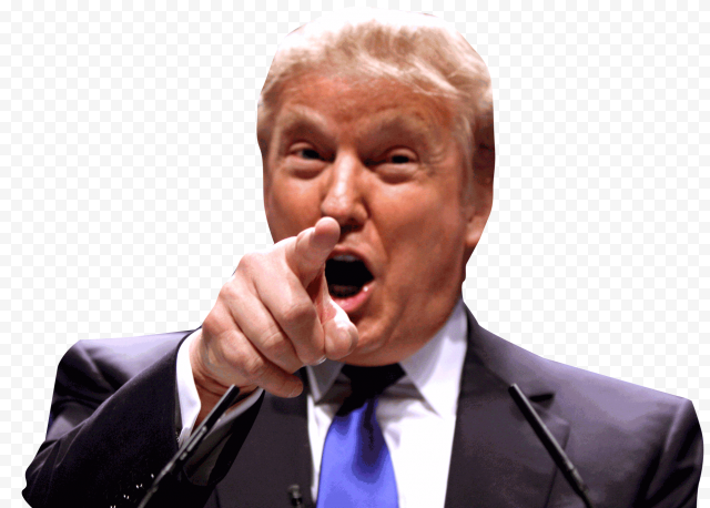 Donald Trump US President Smiling Thumbs Up | Citypng