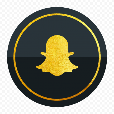 HD Round Circle Illustration Snapchat Icon PNG Image | Citypng