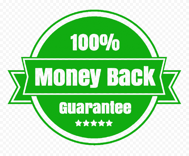 PNG Money Back Guarantee White Badge Label | Citypng