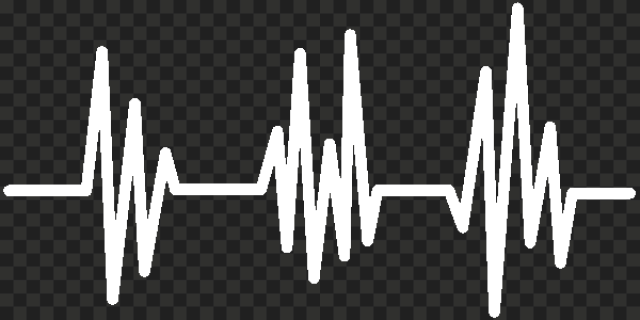 Heart Rate Pulse Black Icon Transparent PNG | Citypng