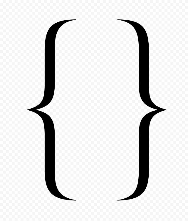 Brackets White Icon Symbol | Citypng