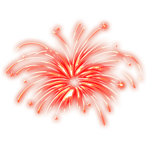 Red Firework Png