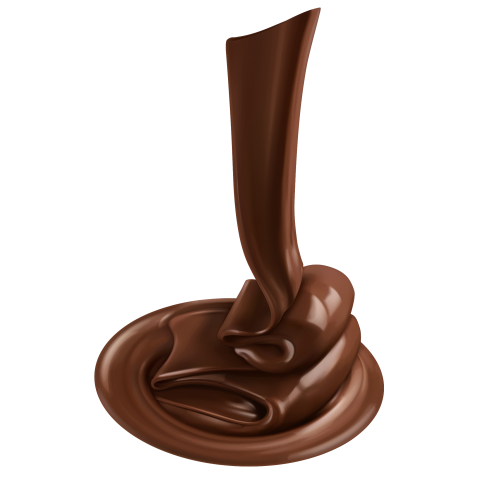 HD Hot Melted Chocolate Falling PNG | Citypng
