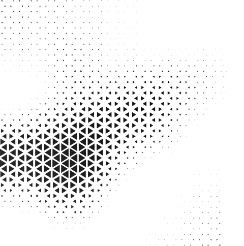 Blue Halftone Triangle Dots Abstract Pattern | Citypng