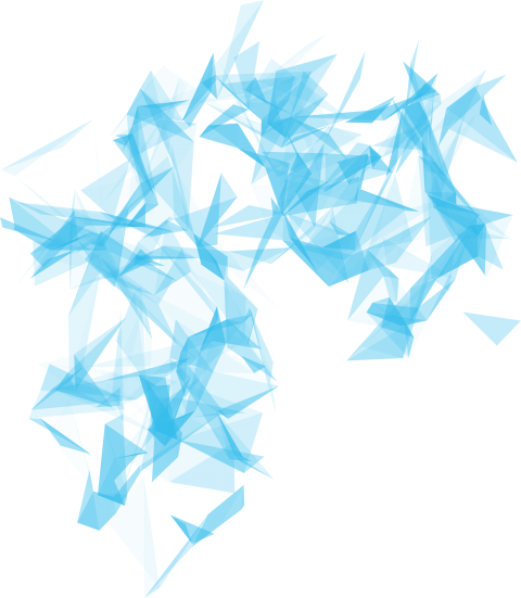 HD Blue Geometric Shapes Abstract Transparent PNG | Citypng