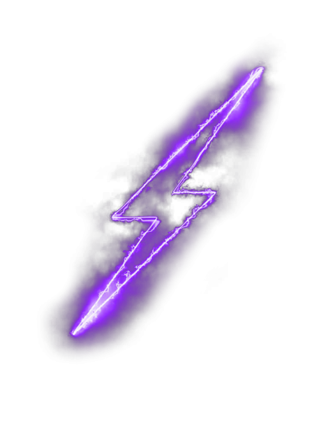 HD Pink Glowing Lighting Bolt Transparent PNG | Citypng