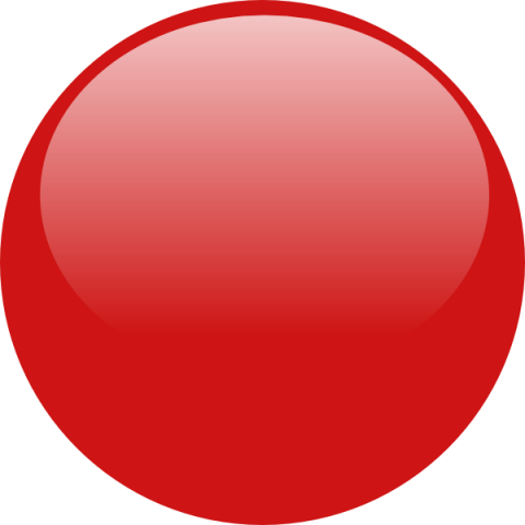 Red Dot Circle Icon Transparent Background | Citypng