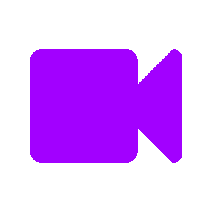 HD Video Camera Recording White Icon Transparent PNG | Citypng