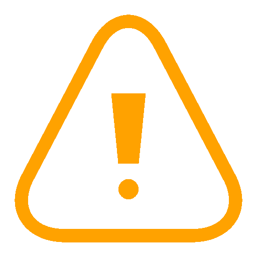 Alert Caution Warning Cartoon Triangle Icon | Citypng