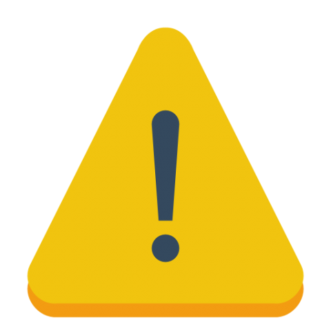 FREE Yellow Warning Caution Triangle Mark Icon PNG | Citypng