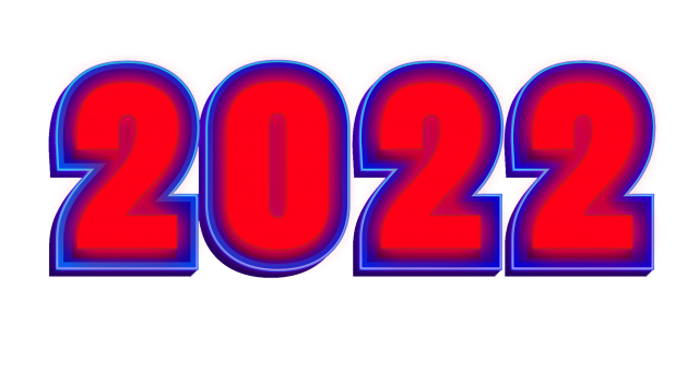 HD Red Happy New Year 2022 PNG | Citypng