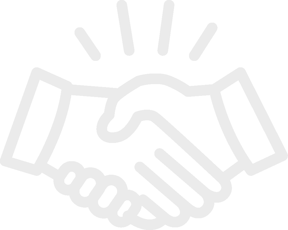 Handshake, Shake Hands White Icon FREE PNG | Citypng
