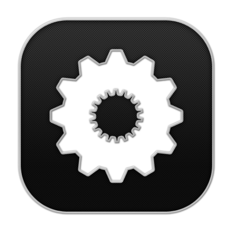 HD Settings, Black Line Icon PNG | Citypng