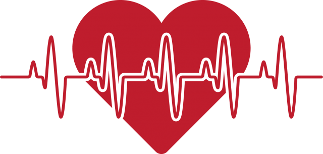 Black Love Heart Rate Line | Citypng