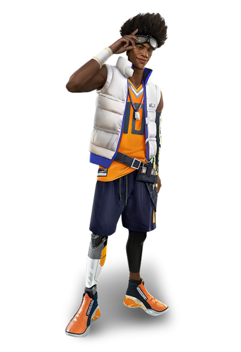 HD Free Fire Shirou Man FF Character PNG | Citypng