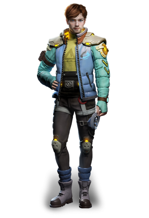 HD Free Fire Shirou Man FF Character PNG | Citypng