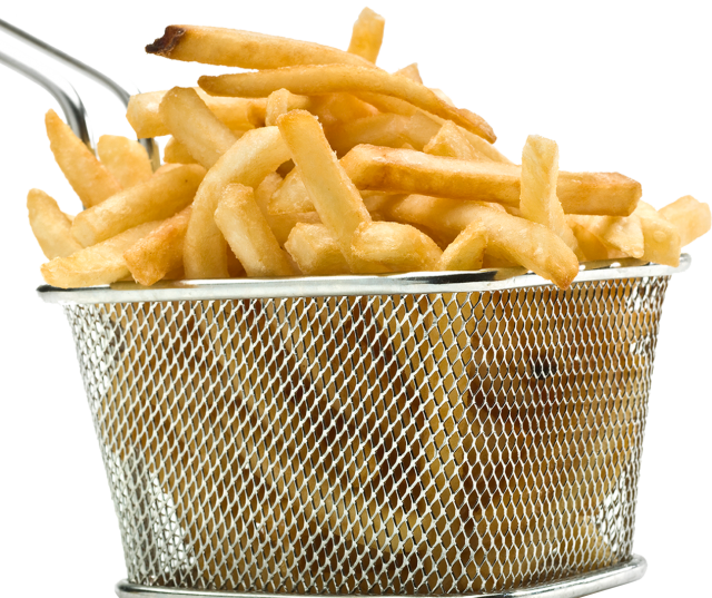 French Fries On A Paper Plate HD PNG | Citypng