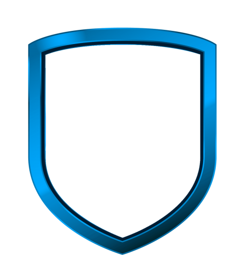 FREE Orange Metal Shield Outline Frame PNG | Citypng