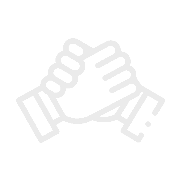 HD Handshake White Icon Symbol Transparent Background | Citypng