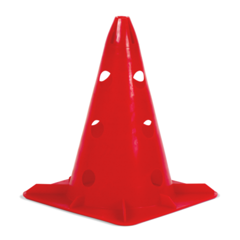 Red Plastic Sport Cone HD PNG | Citypng