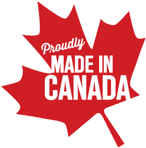 HD Made In Canada Round Symbol Label Sign PNG | Citypng