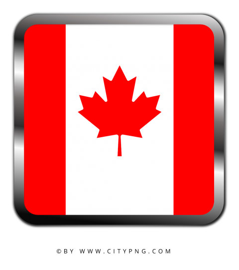 Square Canada Canadian Flag Icon | Citypng