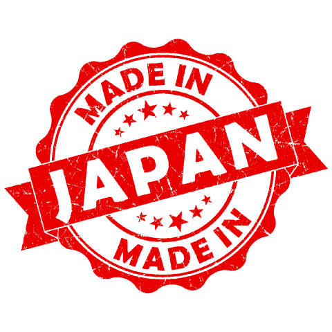 Blue Round Made In Japan Stamp Sign HD PNG | Citypng