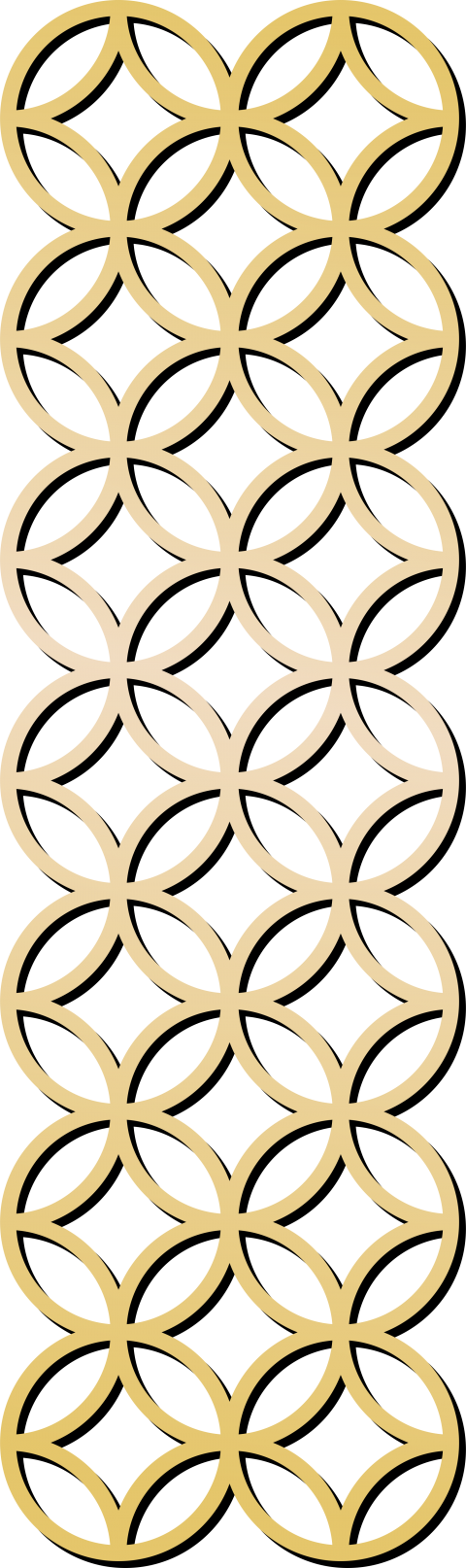 Islamic Arabic Gold Pattern Image PNG | Citypng