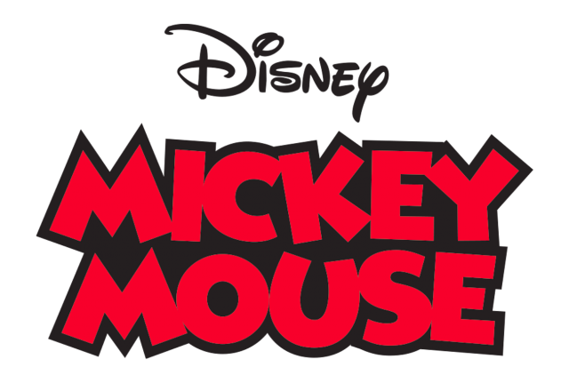 HD Mickey Mouse Name Logo PNG | Citypng