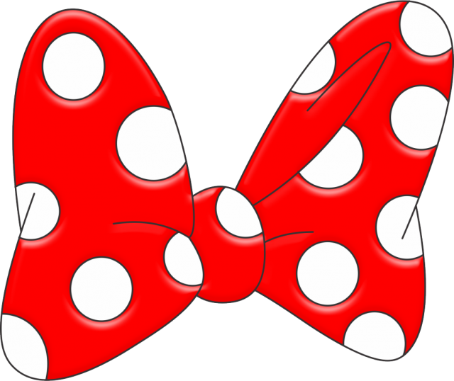 Minnie Mouse Ribbon Bow Tie PNG | Citypng