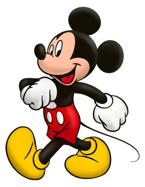 Classic Mickey Mouse Walking PNG | Citypng