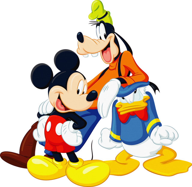 Illustration Mickey Mouse Goofy Character PNG | Citypng