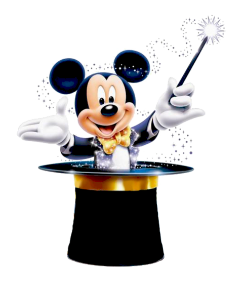 HD Disney Mickey Mouse Magician Illustration PNG | Citypng