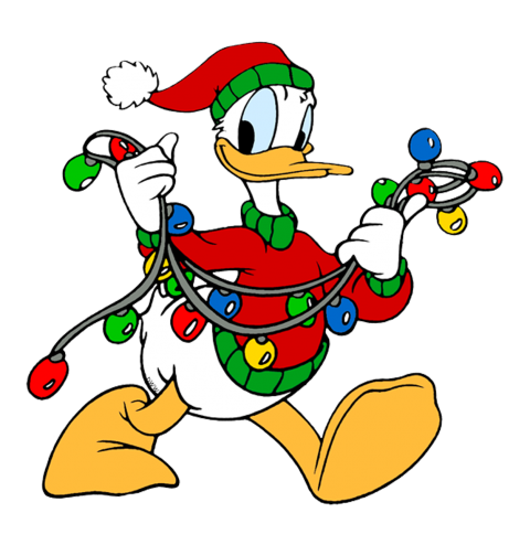 Donald Duck Christmas Santa Costume PNG Image | Citypng
