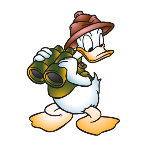 HD Donald Duck Smiley Face PNG | Citypng