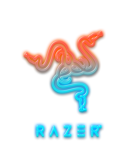 Red Razer Glowing Neon Logo PNG | Citypng