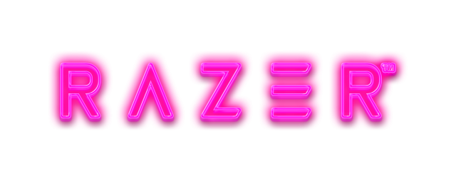 Purple Razer Glowing Neon Logo Download PNG | Citypng