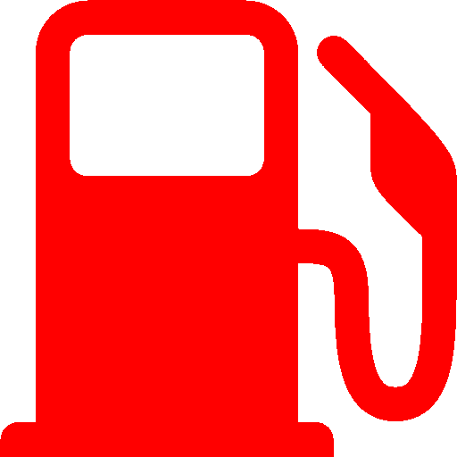 HD Gasoline Petrol Station White Icon Transparent PNG | Citypng