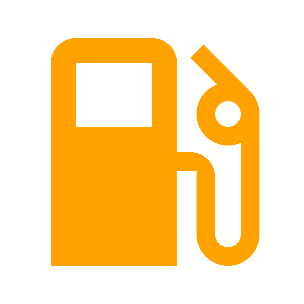 Download Gas Fuel Station Red Icon PNG | Citypng